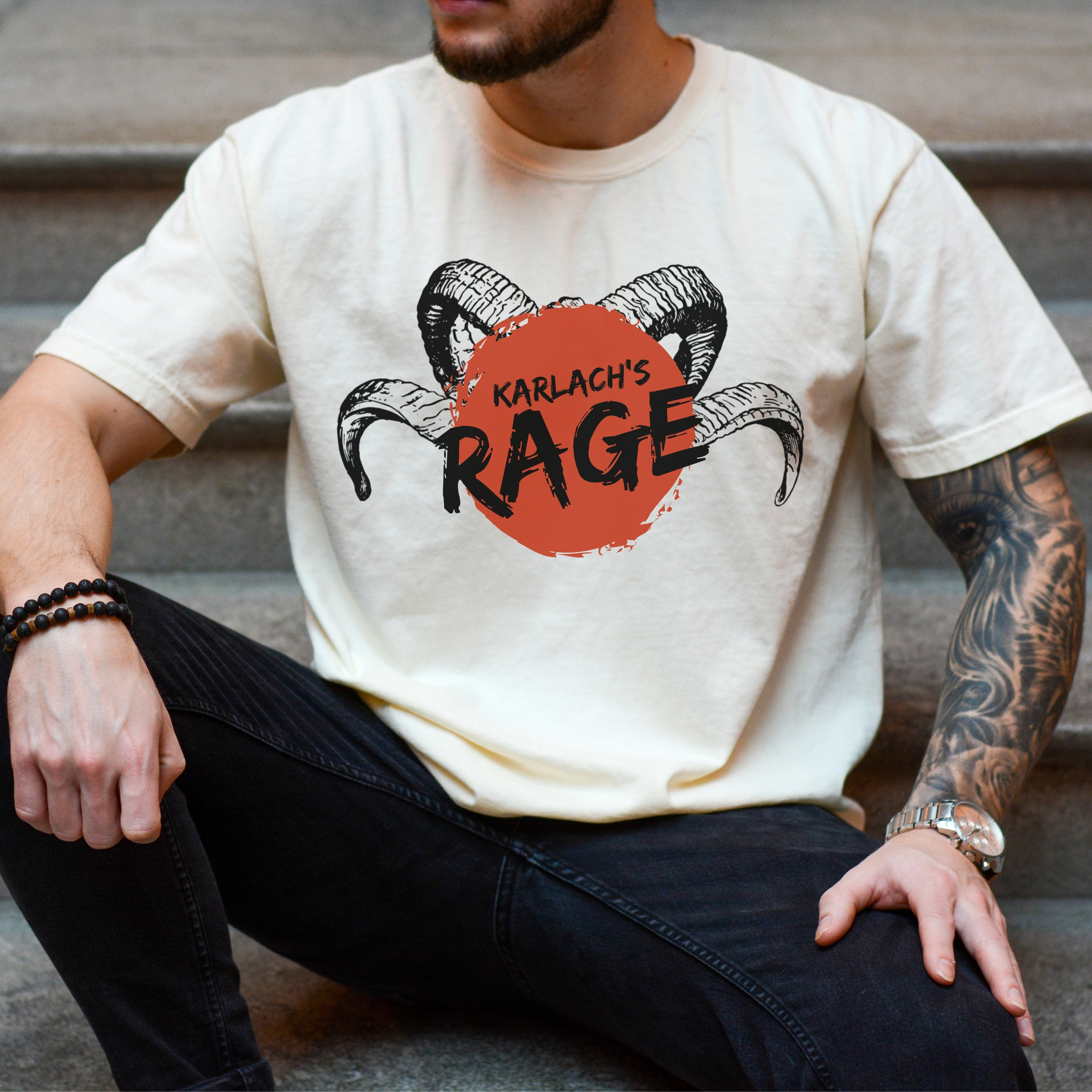 KARLACH'S RAGE Baldurs Gate 3 Tiefling Barbarian Dungeons and Dragons ...