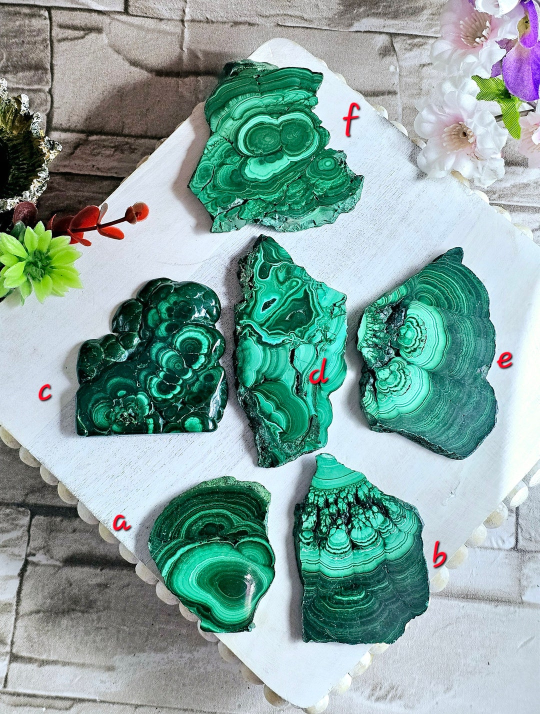 Malachite Slab / Polished Malachite / Chakra - Etsy