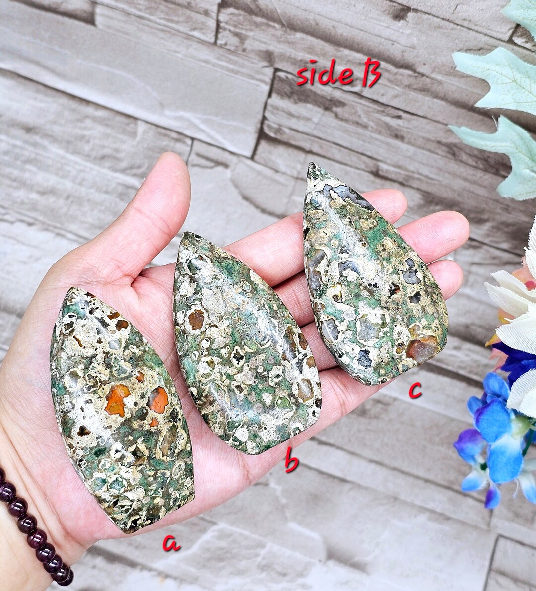 Rainforest Jasper Freeform / Green Jasper With Agate / Chakra / Rocks ...