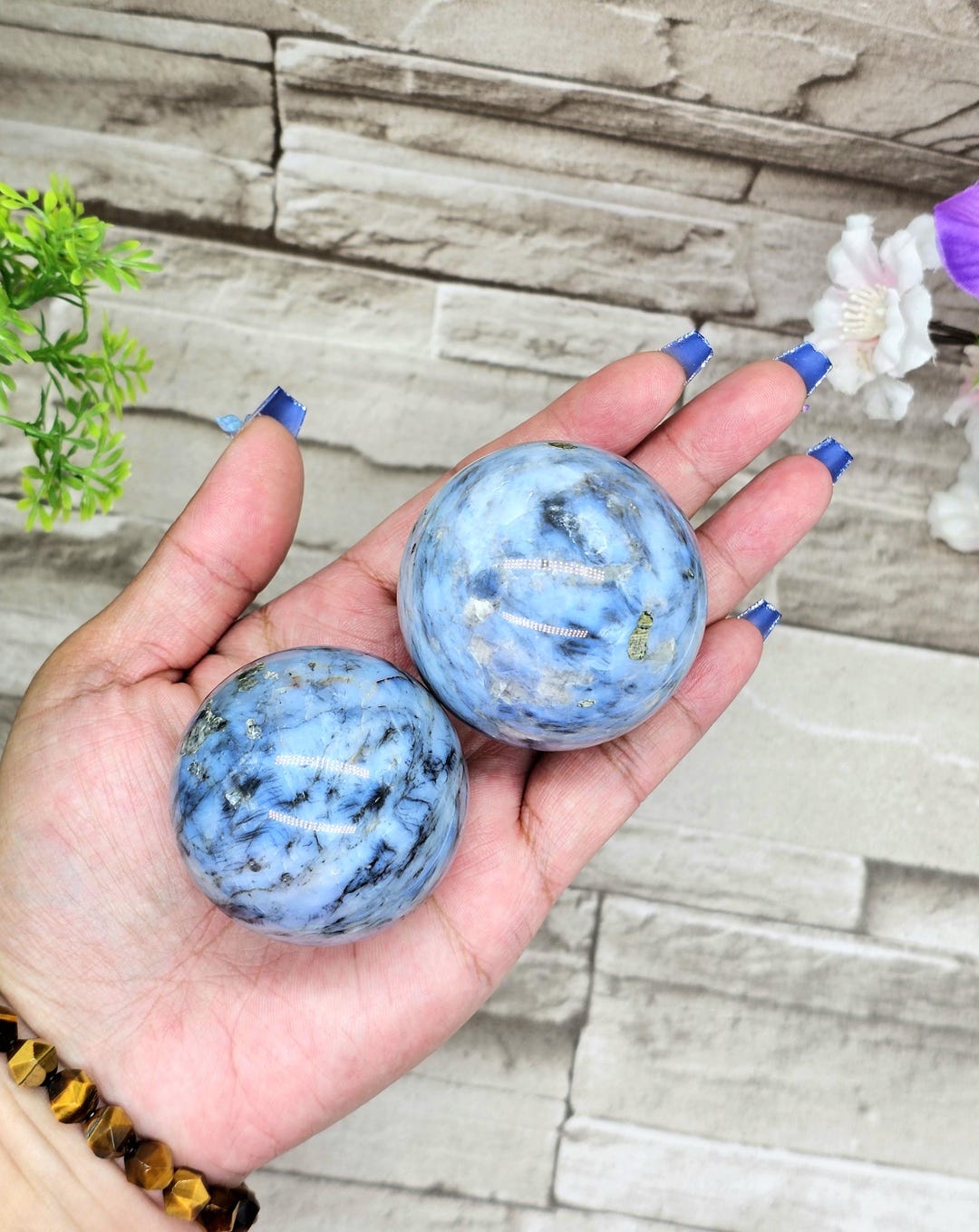 Blue Opal Sphere / Chakra / Rocks and Minerals - Etsy