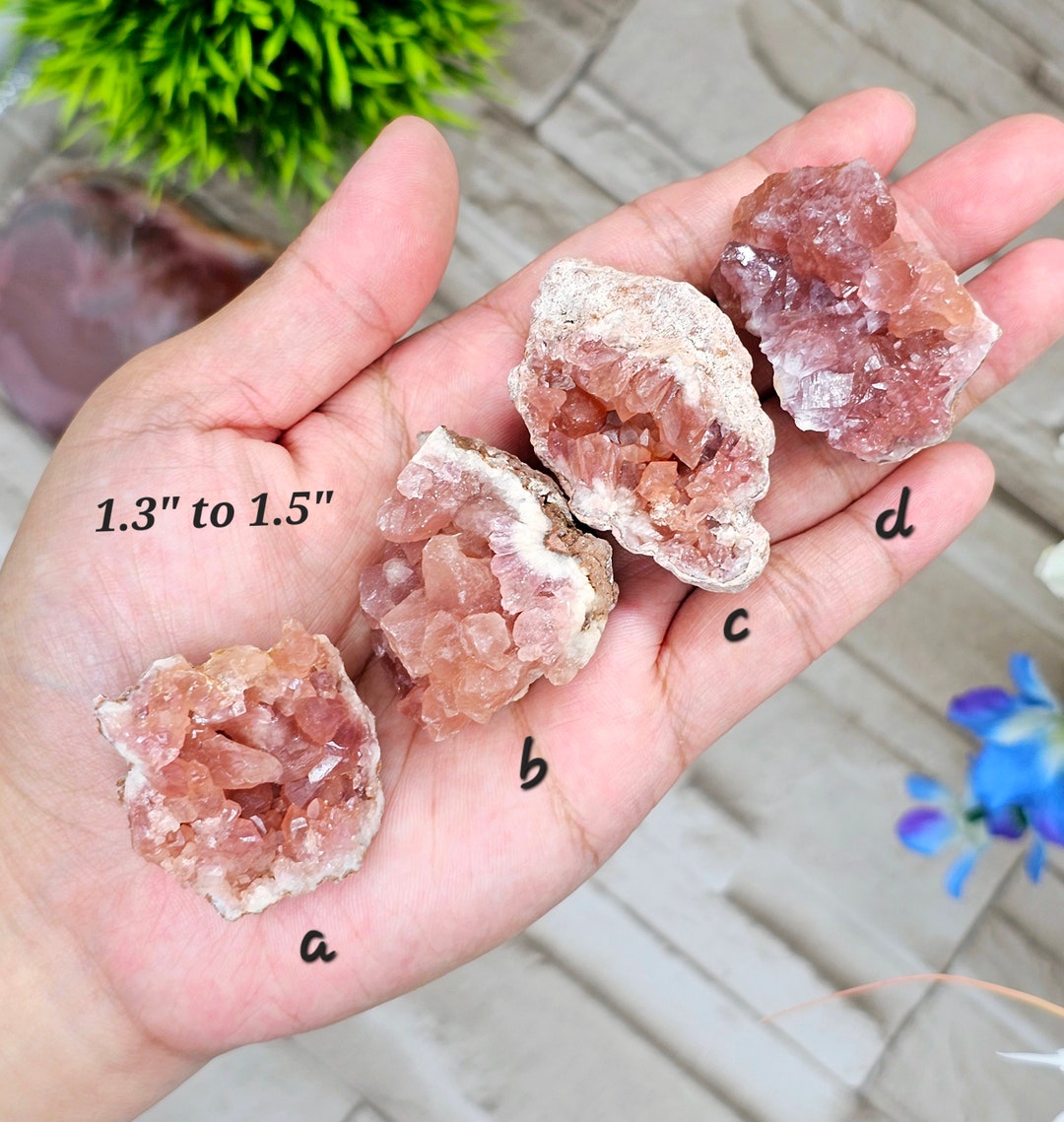 Pink Amethyst Cluster / Pink Geode - Etsy