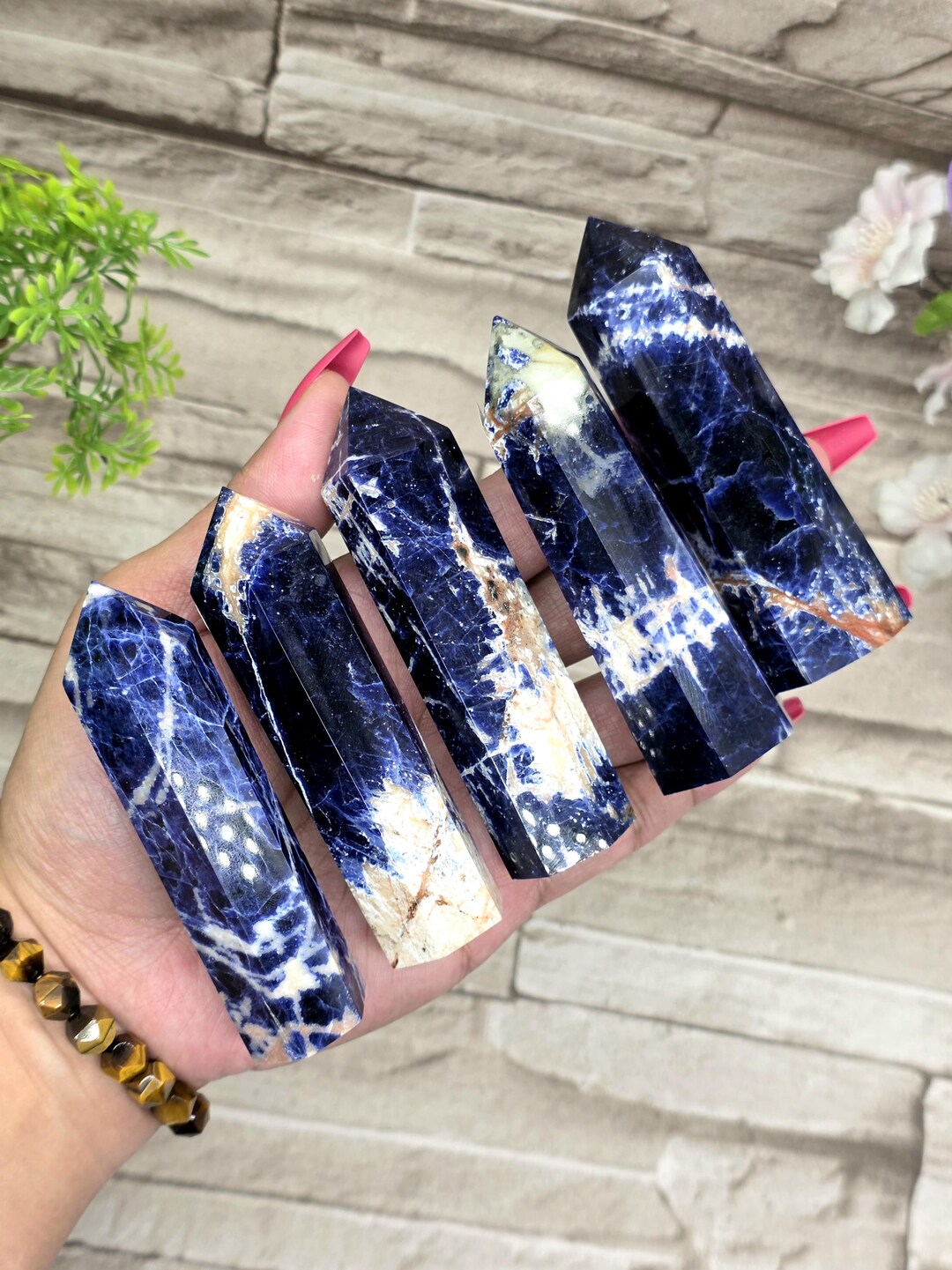 Sodalite Tower / Blue Tower / Chakra / Rocks and Minerals - Etsy