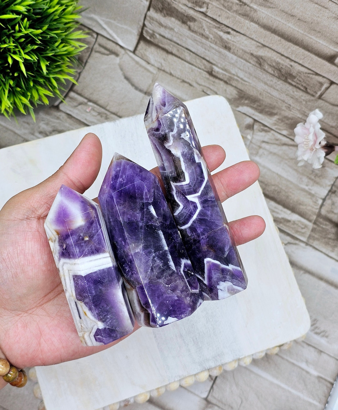 Dream Amethyst Tower / Amethyst / Chakra / Rocks and Minerals - Etsy