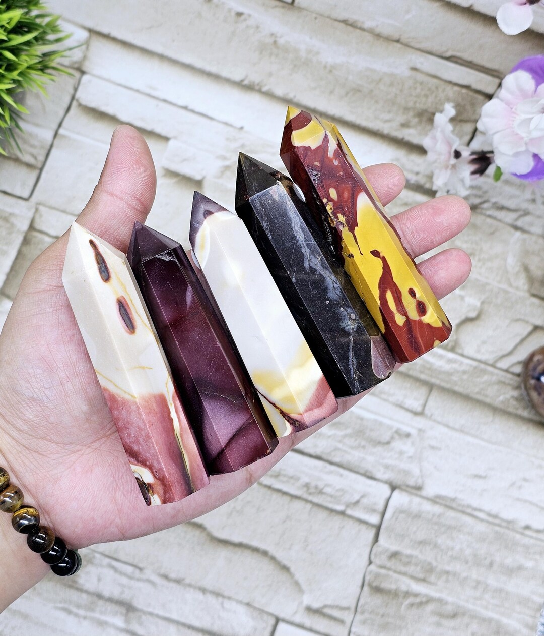 Mookite Jasper Tower / Mookite / Chakra / Rocks and Minerals - Etsy