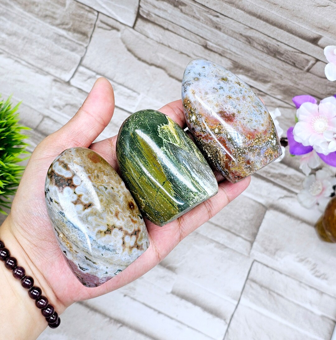 Ocean Jasper Freeform / Madagascar OJ / Colorfull Jasper / Chakra ...