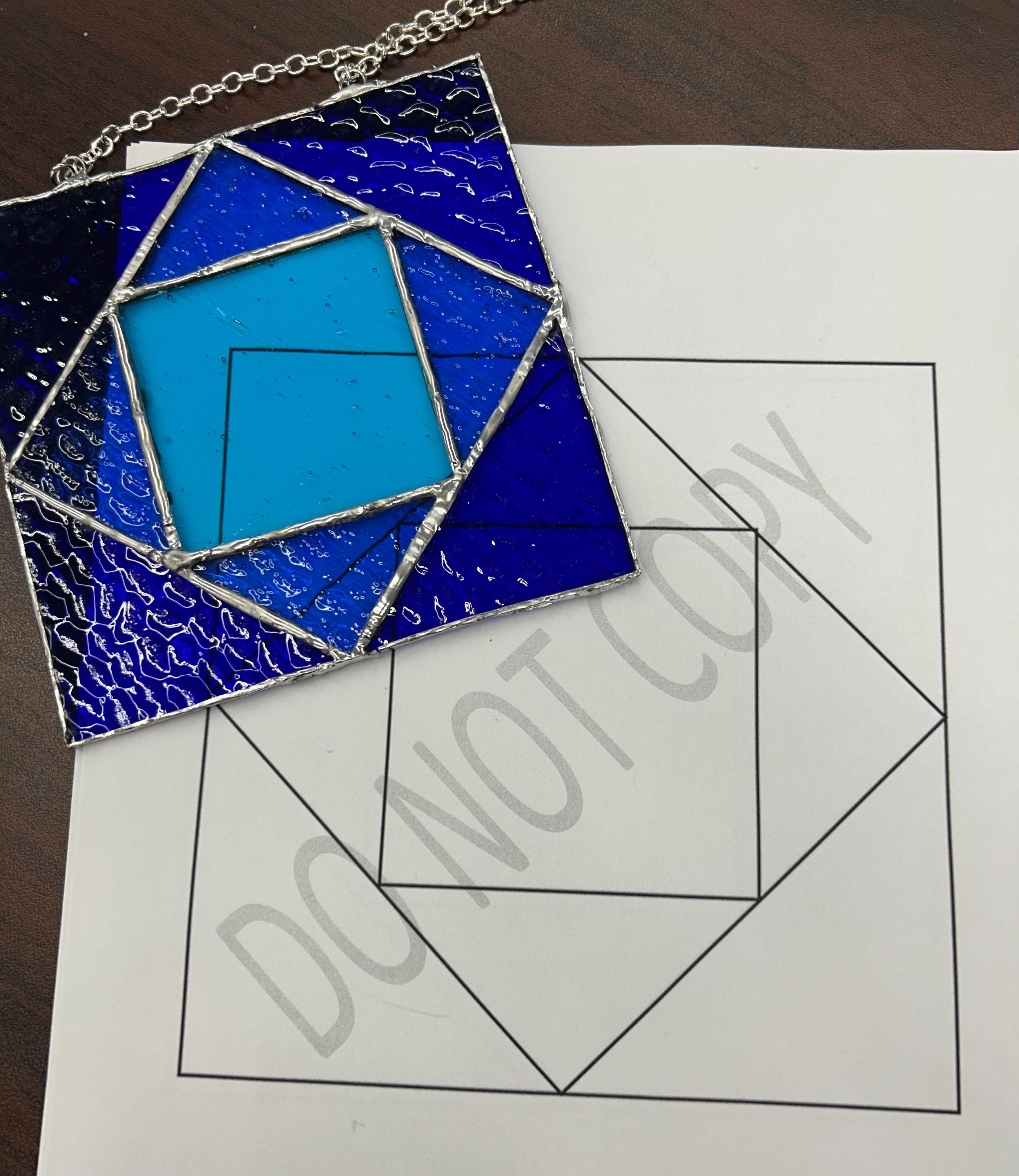 Easy Stain Glass Pattern - Etsy