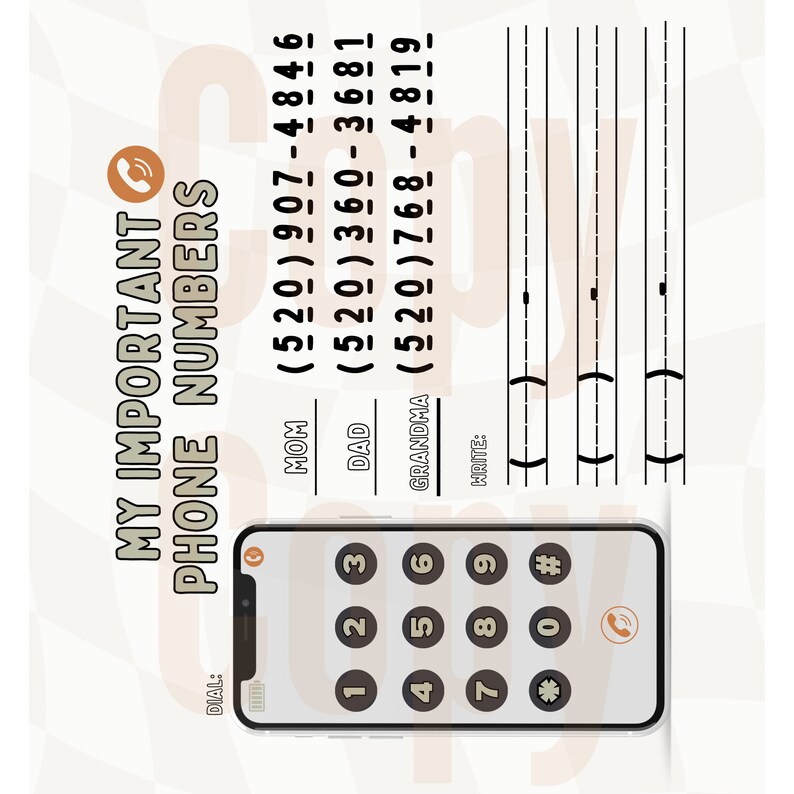 Editable Morning Menu- Neutral - Etsy