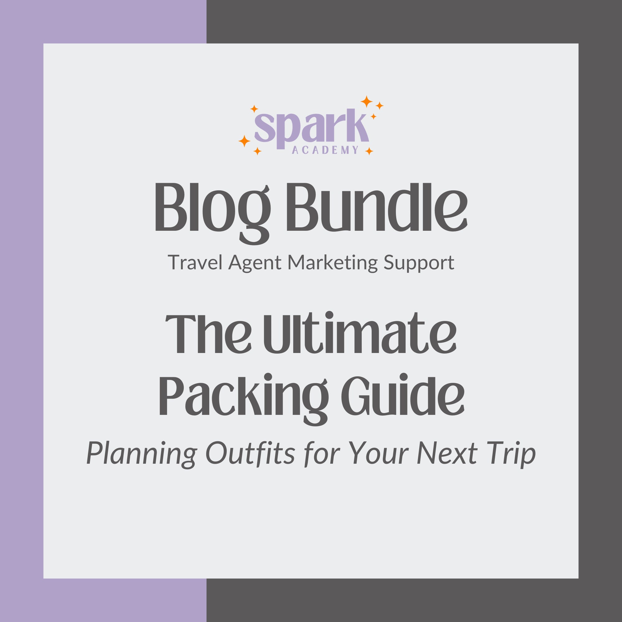 The Ultimate Packing Guide - Travel Agent Blog Bundle - Etsy