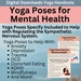 Yoga Handouts for Mental Health: Coping Skills by Therapist | Digital ...