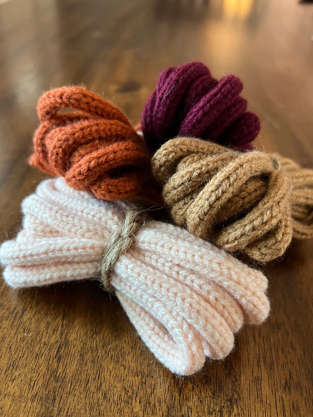 Knitted Cord by the Yard / Knit I-cord / Tricotin I-cord for Crafting ...