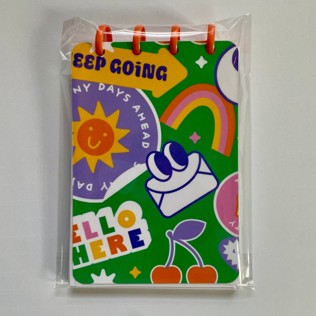 Notebook Y2K Happy Notes Happy Planner Booklet 4 Discs - Etsy