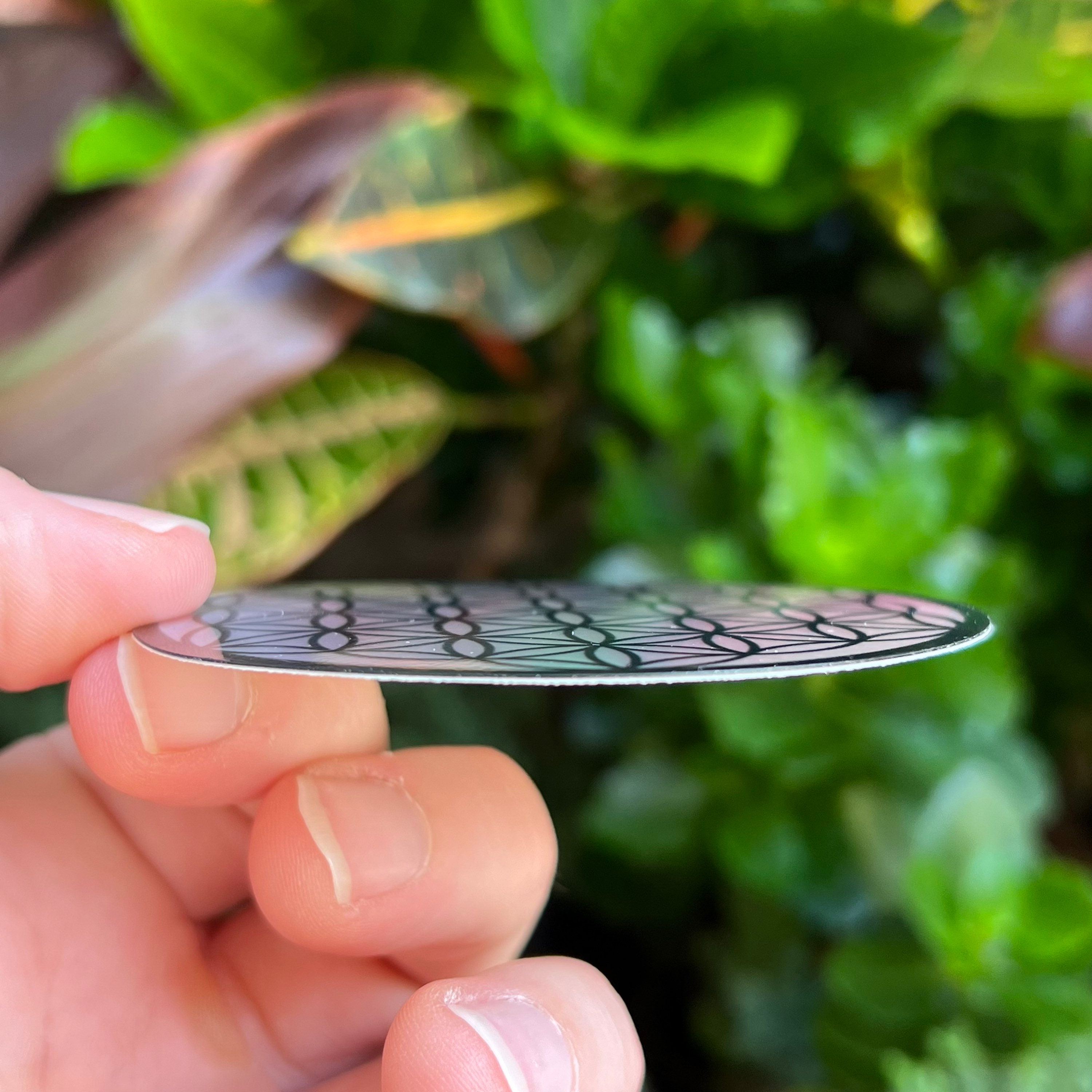 Flower of Life Sticker Holographic Sticker Car Decal - Etsy