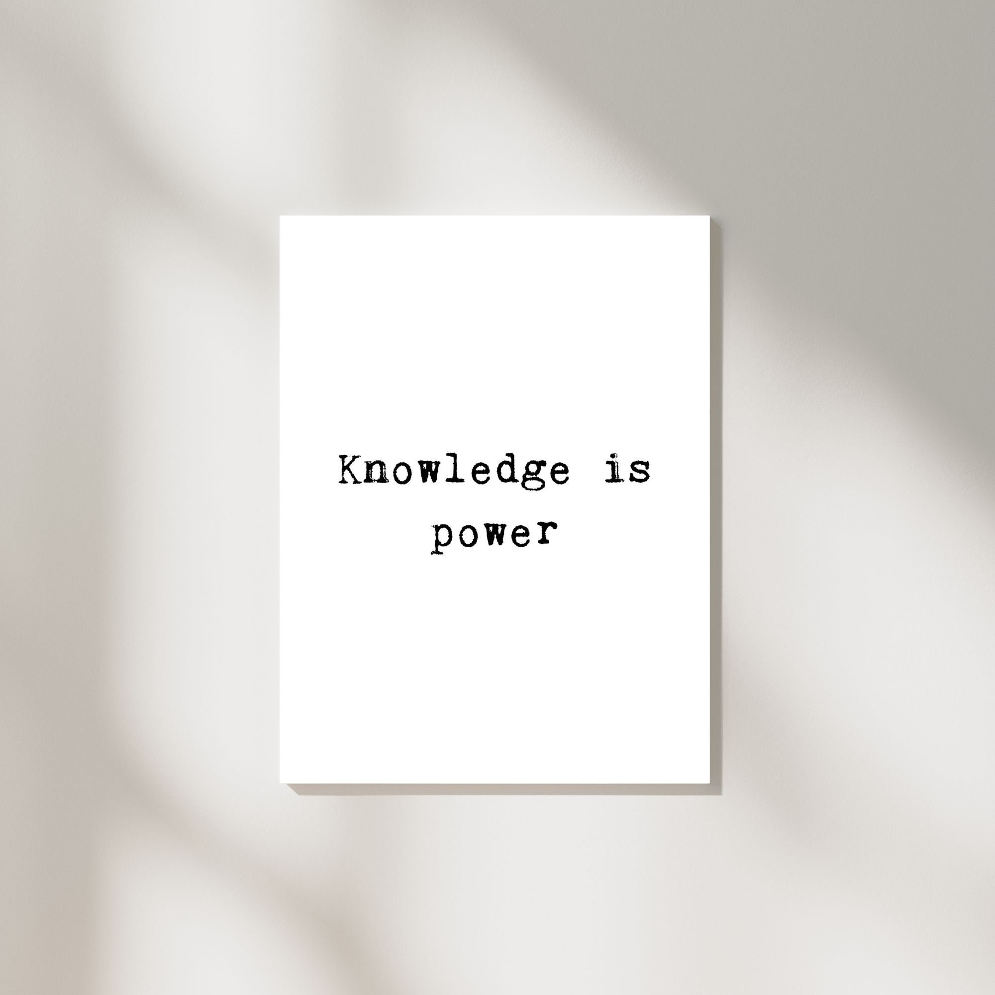 Knowledge is Power, Classroom Quotes, Boho Classroom Decor, Classroom ...