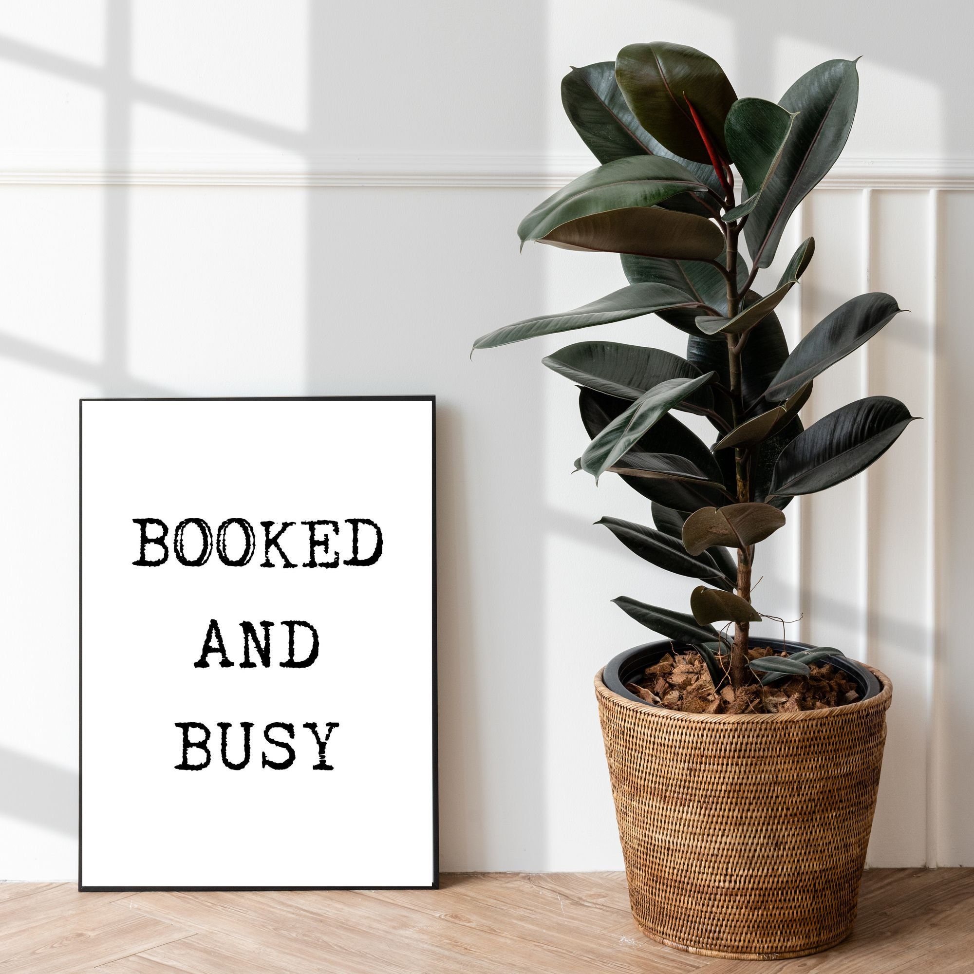 Booked and Busy, Book Nook Decor, Reading Nook Sign, Reading Room Decor ...
