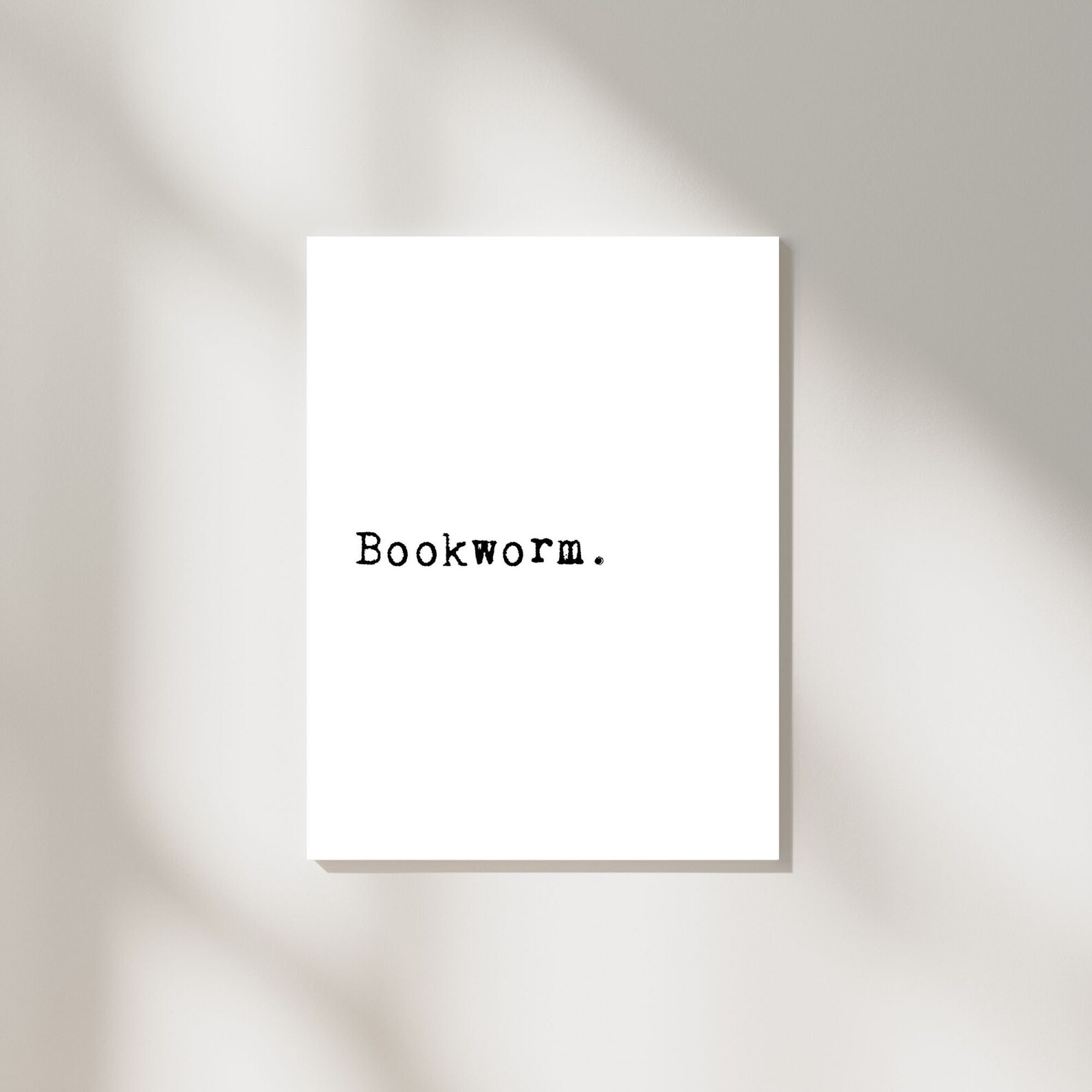 Bookworm Print, Bookworm Wall Art, Bookish Print, Book Lover Wall Art ...