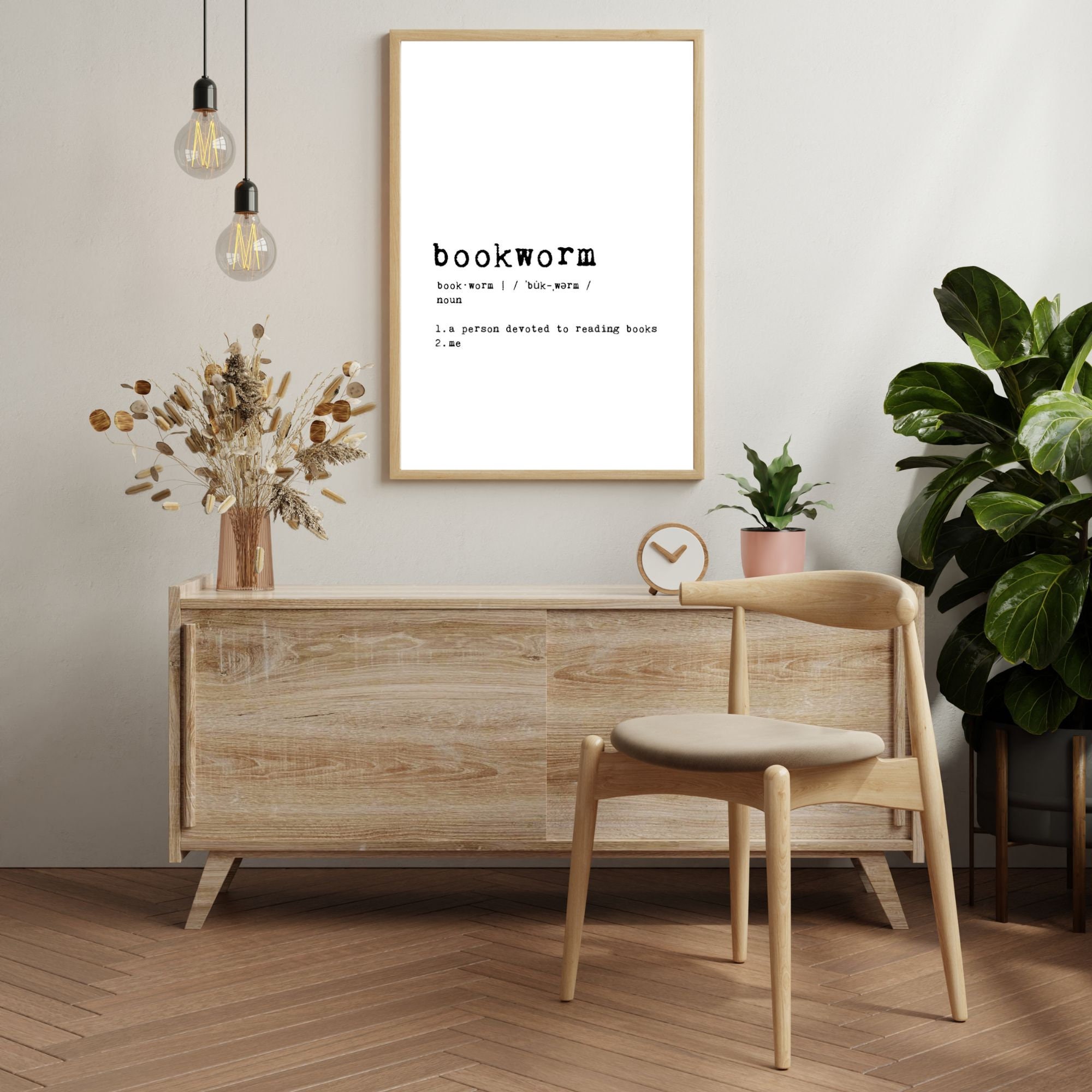 Bookworm Definition, Bookworm Poster, Definition Print, Definition Wall ...