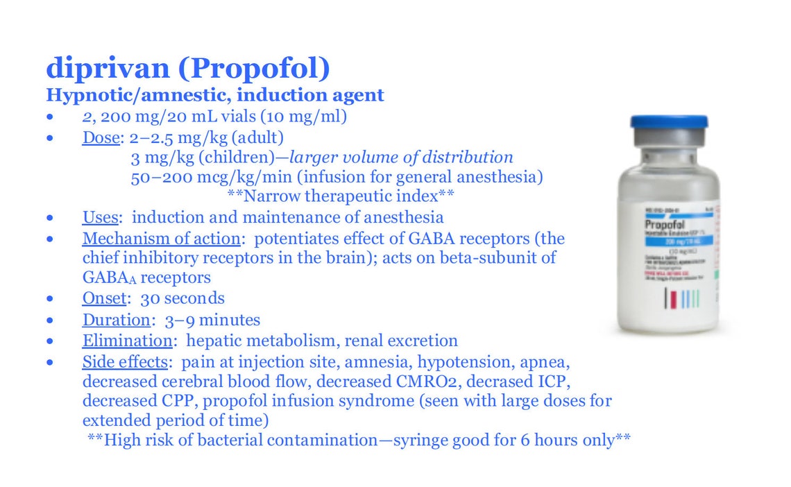 80+ Anesthesia Drug Flash Cards for CRNA, SRNA, Anesthesiologist - Etsy