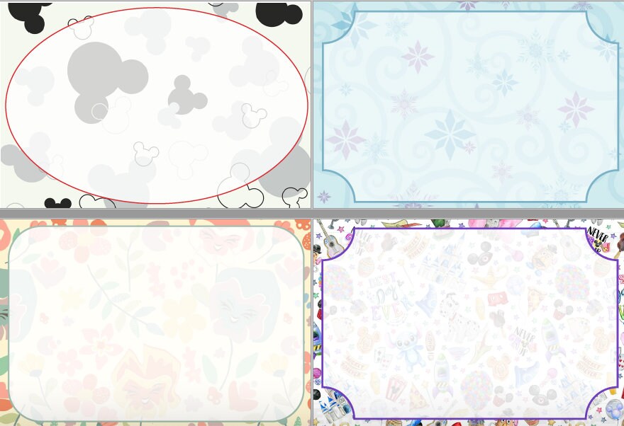 Character Autograph Pages 36 Count in 4x6 Size INSTANT - Etsy