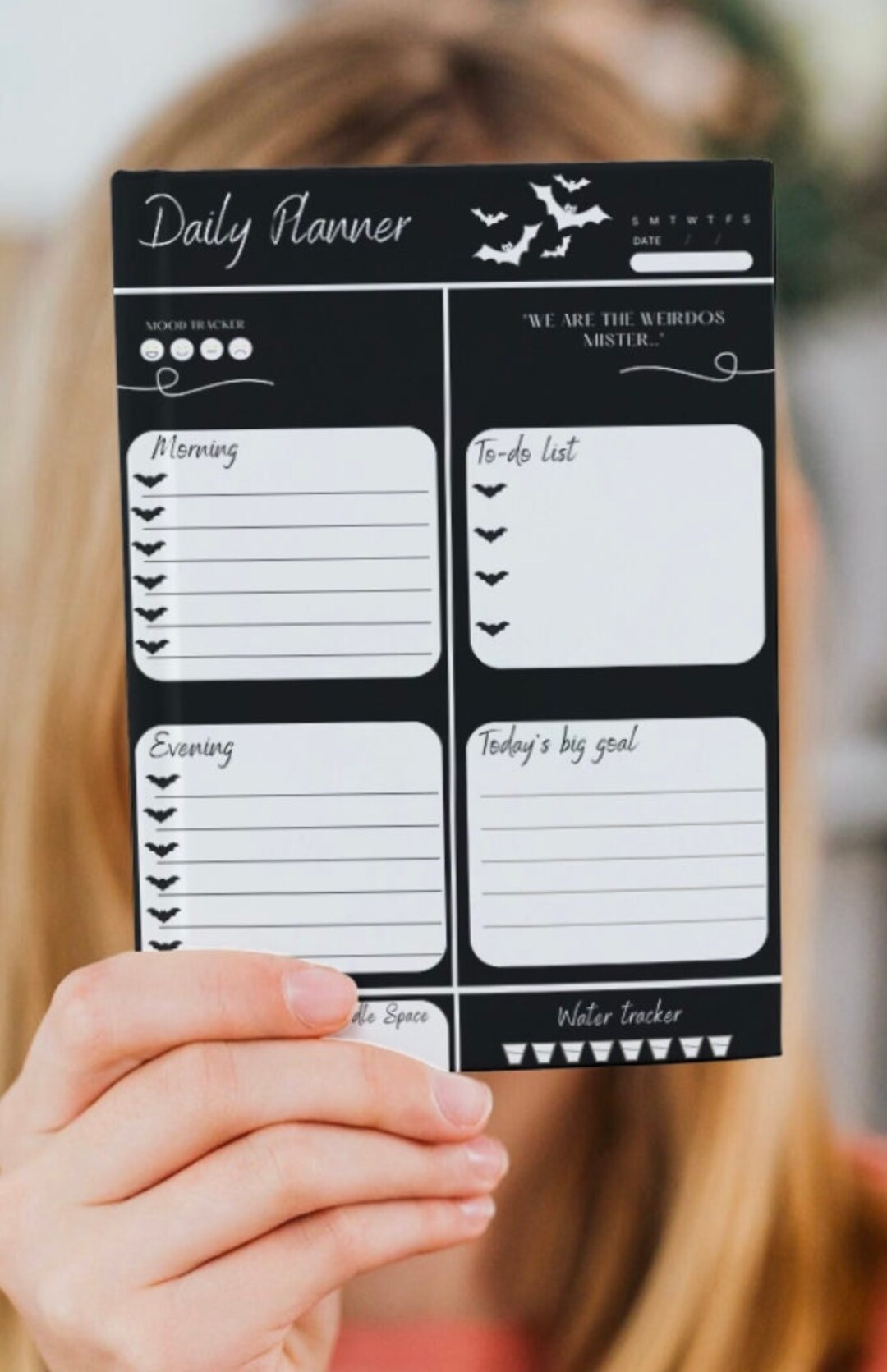 Goth/alt Daily Planner Bundle - Etsy