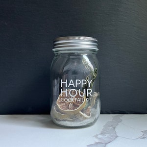 Happy Hour Cocktail Kit | Cocktail Infusion | Cocktail Jars | DIY ...