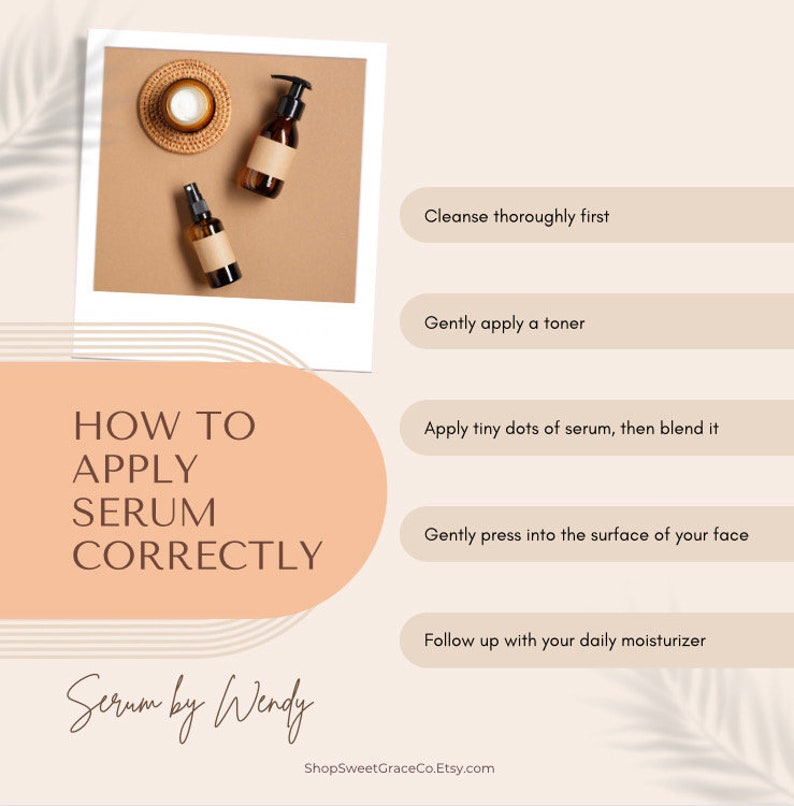 Organic Hydrating Face Serum: Rosehip, Argan, Jojoba Oil, Glowing Skin ...
