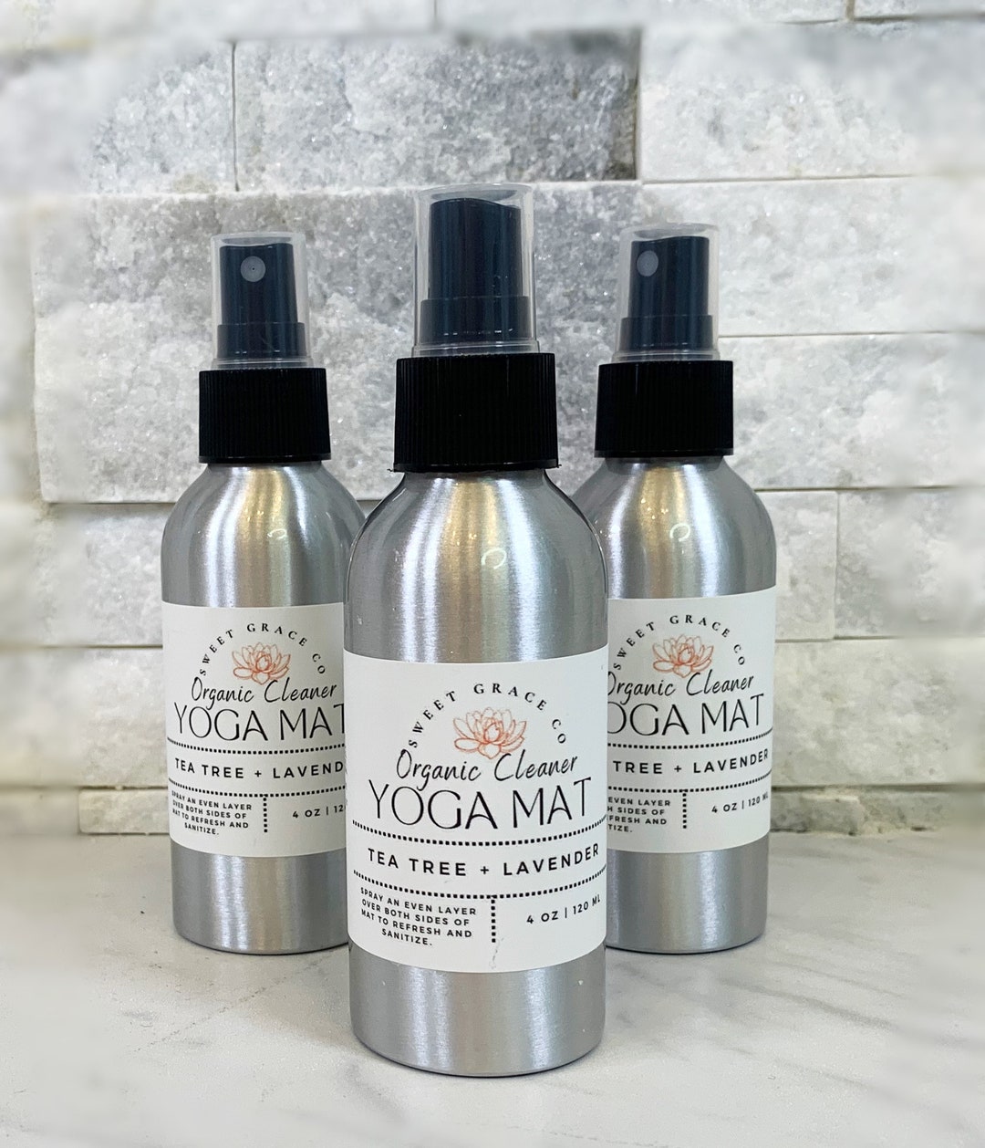 Yoga Mat Spray Organic Self Care Spray All Natural Room Spray Yoga Mat ...