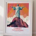 CHRIST the Redeemer Poster, Rio De Janeiro, Brazil, Wonders of the ...