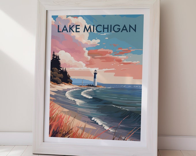 Printable Dock on Lake Wall Art, Downloadable Lake House Wall Decor ...