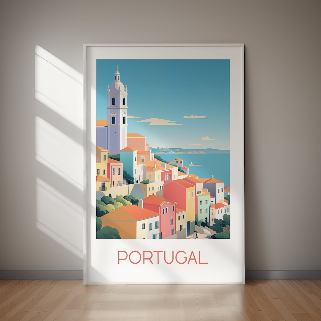 PORTUGAL Printable Poster, Travel Art, Print, Poster Print, Digital Art ...