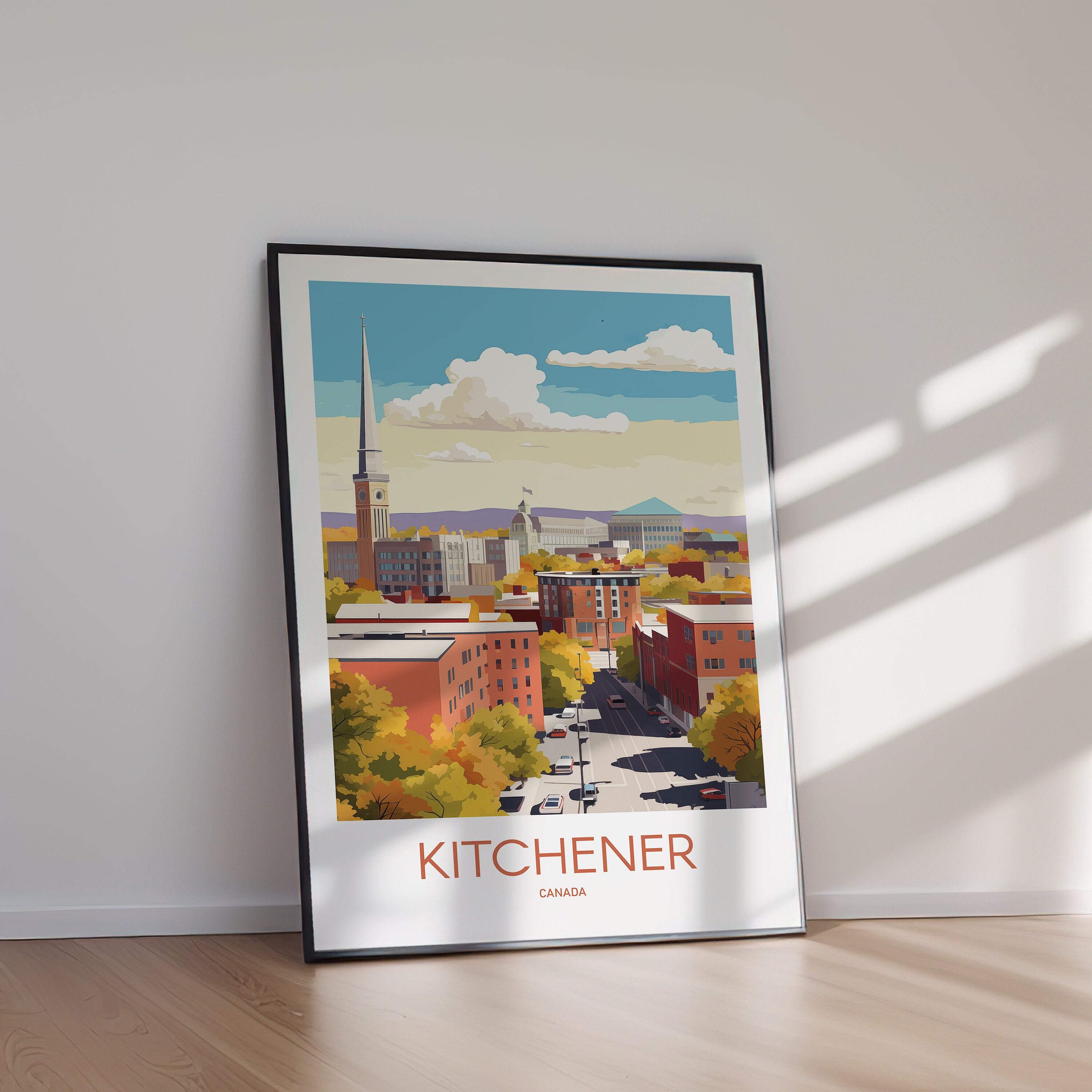 KITCHENER Poster - DIGITAL Download, PRINTABLE Wall Art, Canadian ...