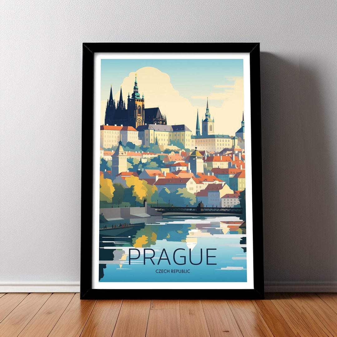 PRINTABLE Prague Poster, Travel Art, Print, Poster Print, Home Decor ...