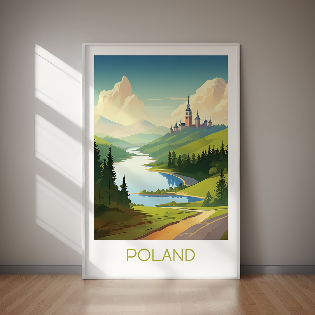 POLAND Printable Poster, Travel Poster, Home Decor, Wall Art, Home ...