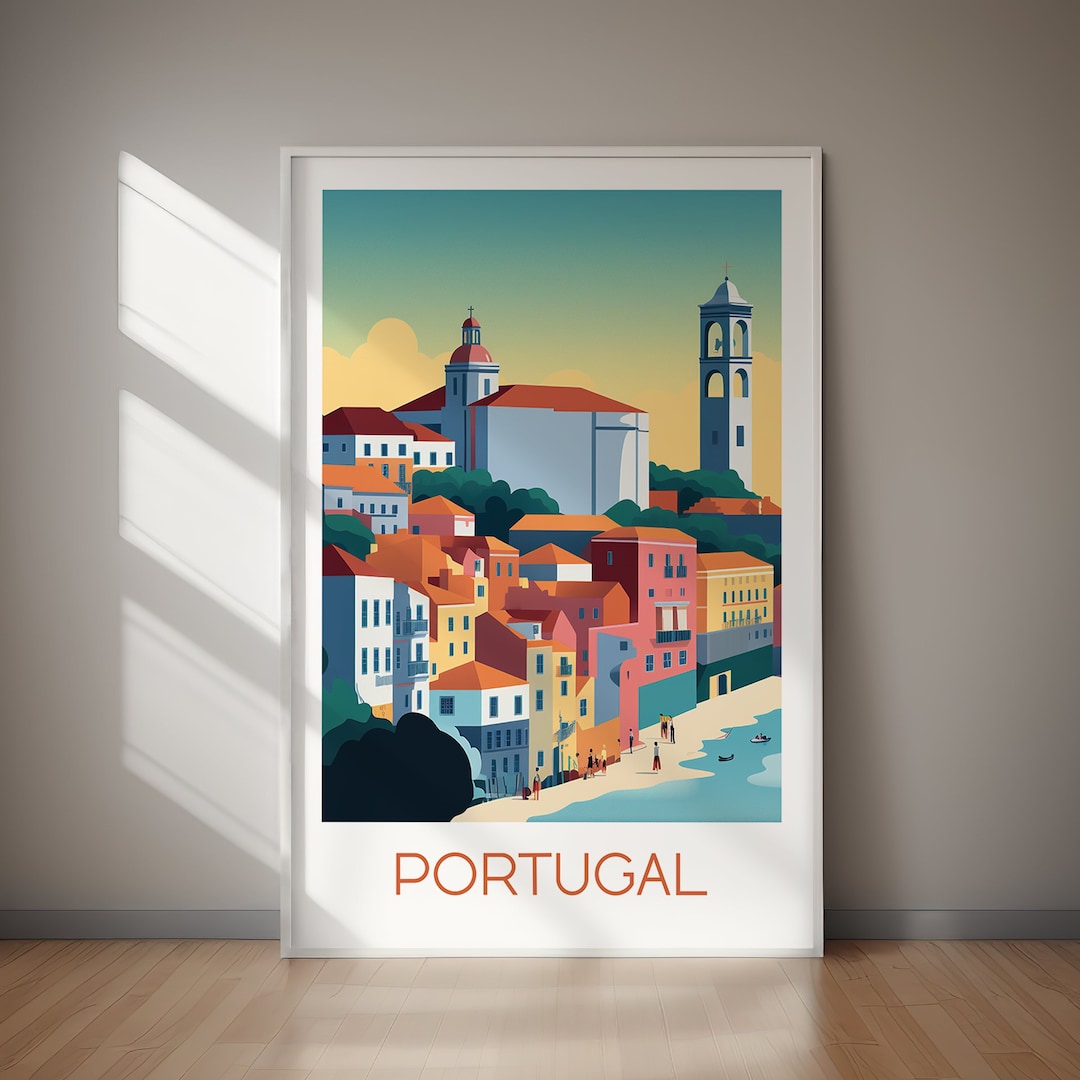 PORTUGAL Printable Poster, Travel Art, Print, Poster Print, Digital Art ...