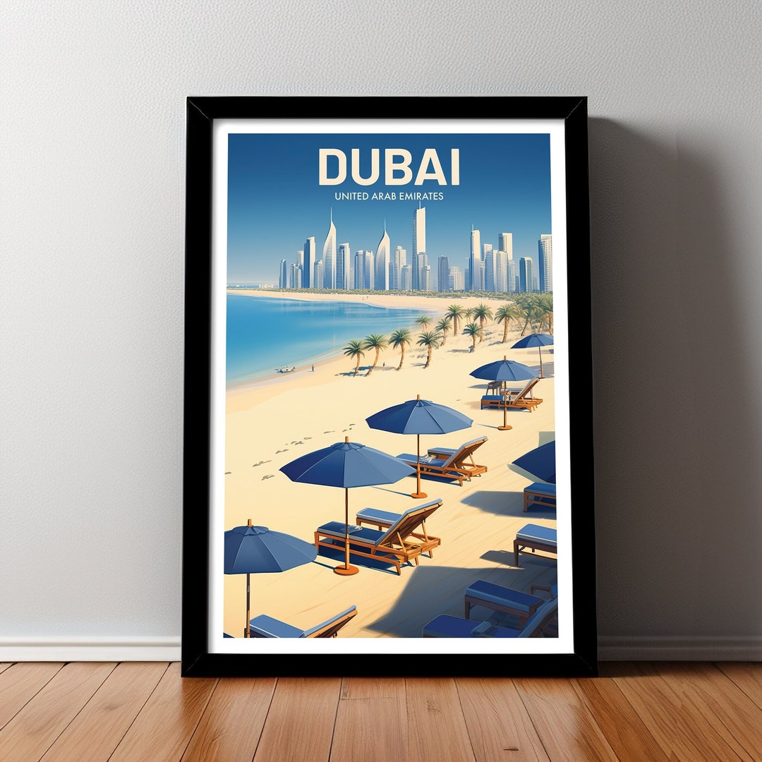 DUBAI PRINTABLE Poster, Travel Art, Print, Poster Print, Art, Gift ...