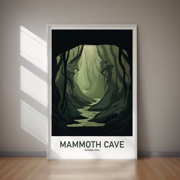 Printable Mammoth Cave Poster - Etsy