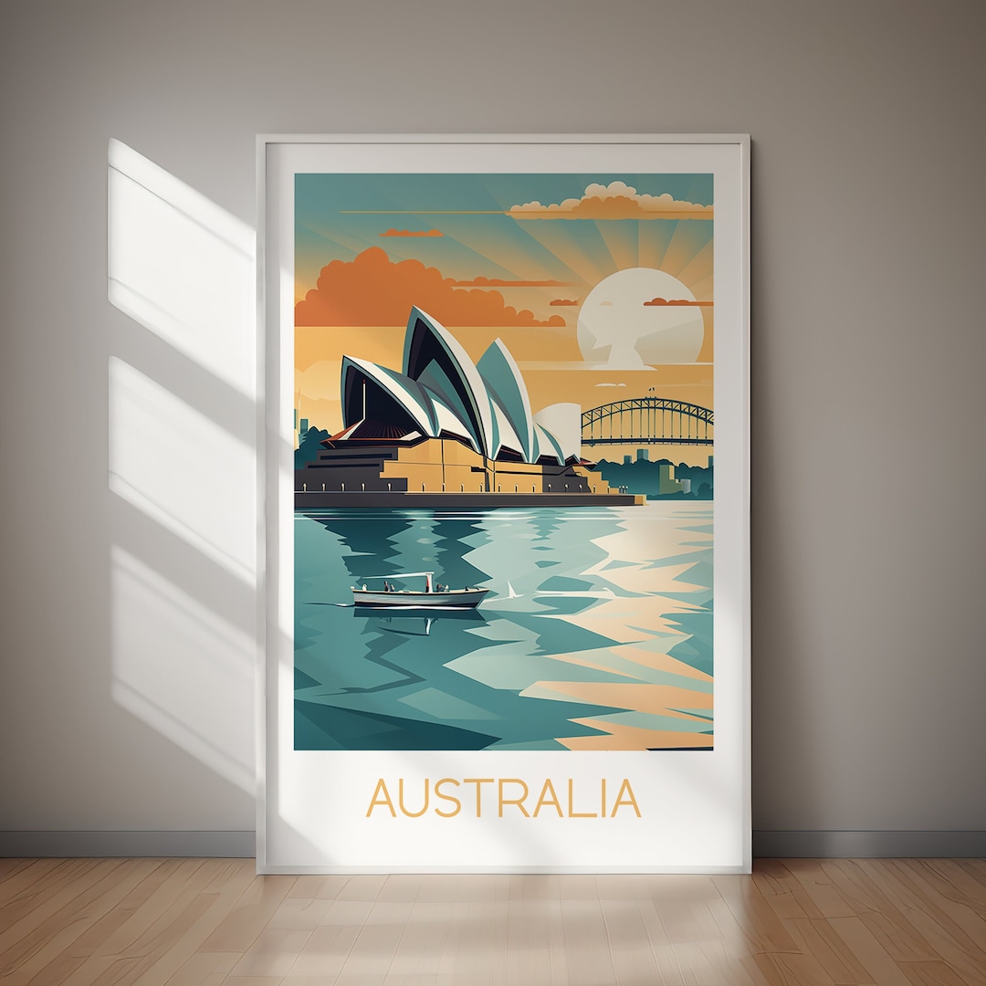 AUSTRALIA Printable Poster, Travel Art, Print, Poster Print, Art, Gift ...