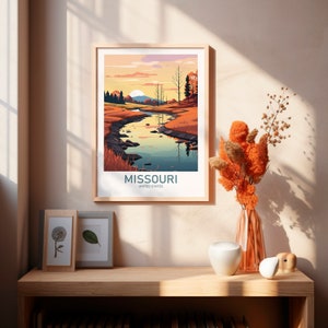 MISSOURI Printable Poster, Travel Art, Poster Print, Digital Art ...