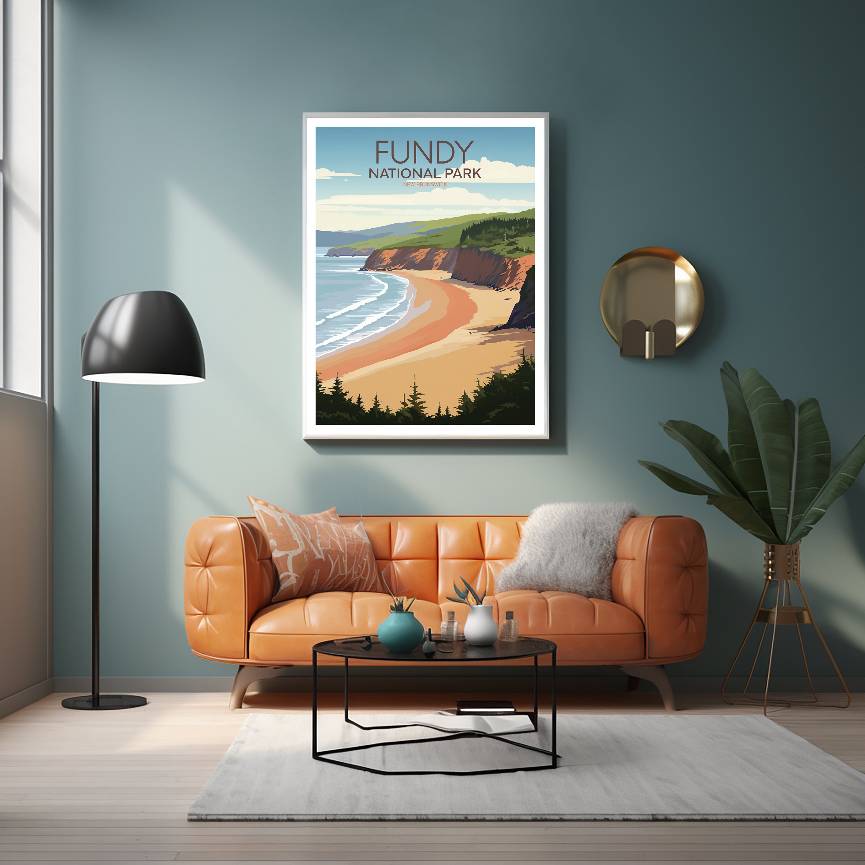 Fundy National Park Poster Canada Edition Manitoba - Etsy