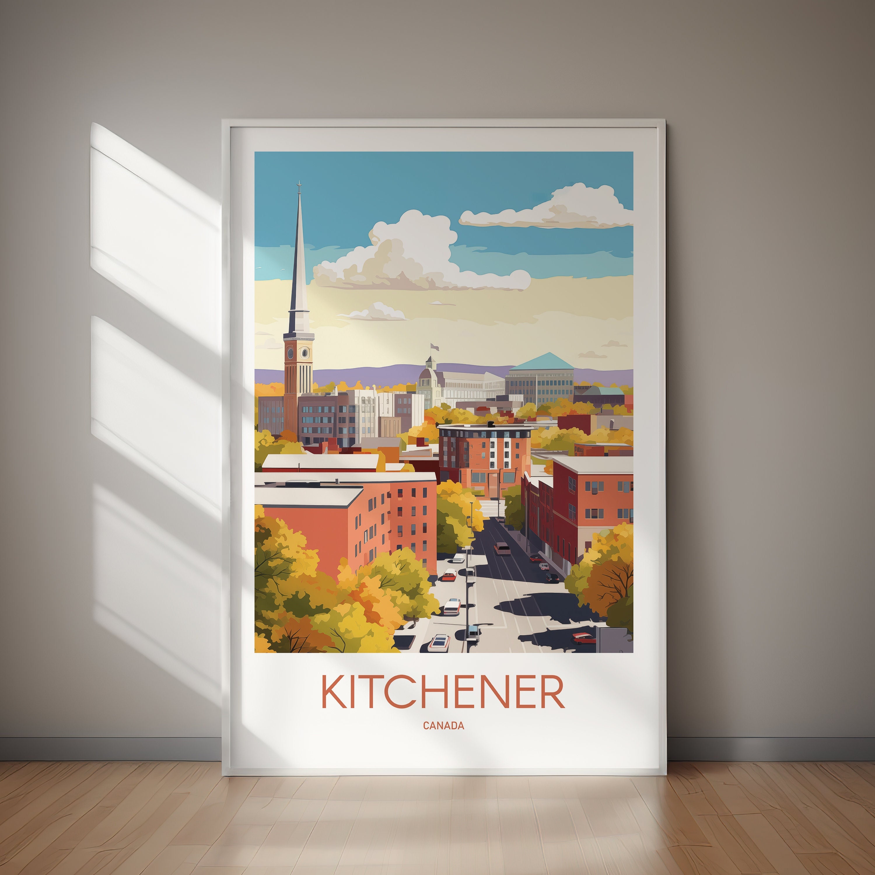 KITCHENER Poster - DIGITAL Download, PRINTABLE Wall Art, Canadian ...