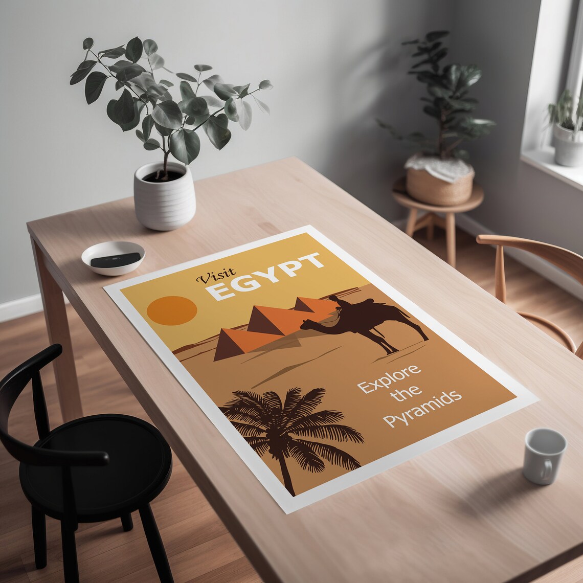 VISIT EGYPT Poster, Classic Print, Digital Download, Instant Download ...