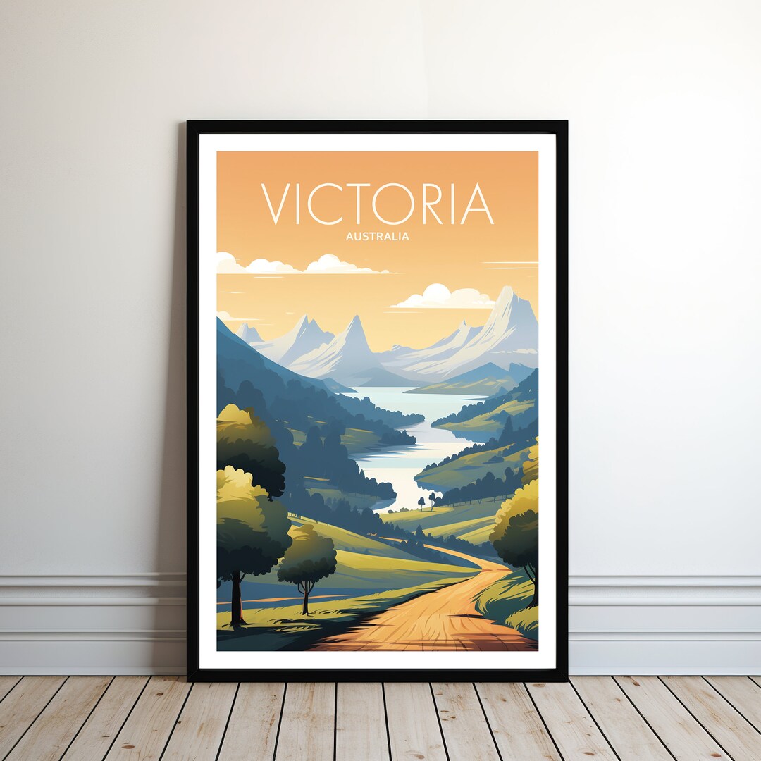 PRINTABLE VICTORIA Poster, Australia, Travel Art, Poster Print, Art ...