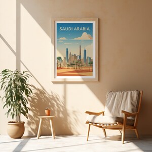 SAUDI ARABIA, Printable Travel Poster, Wall Art, Instant Download ...