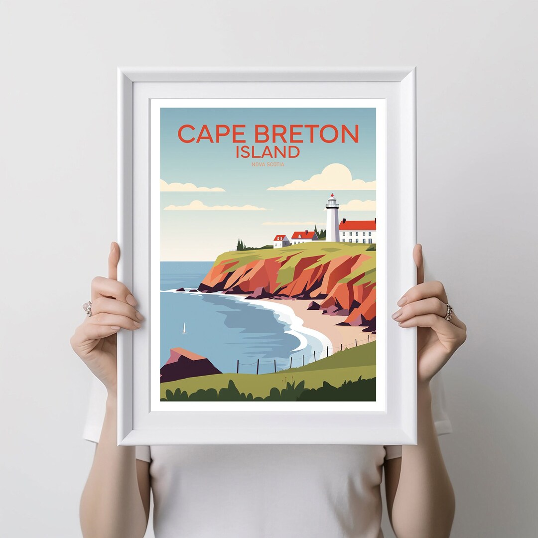 CAPE BRETON Island PRINTABLE Poster, Wall Art, Poster Print, Travel ...