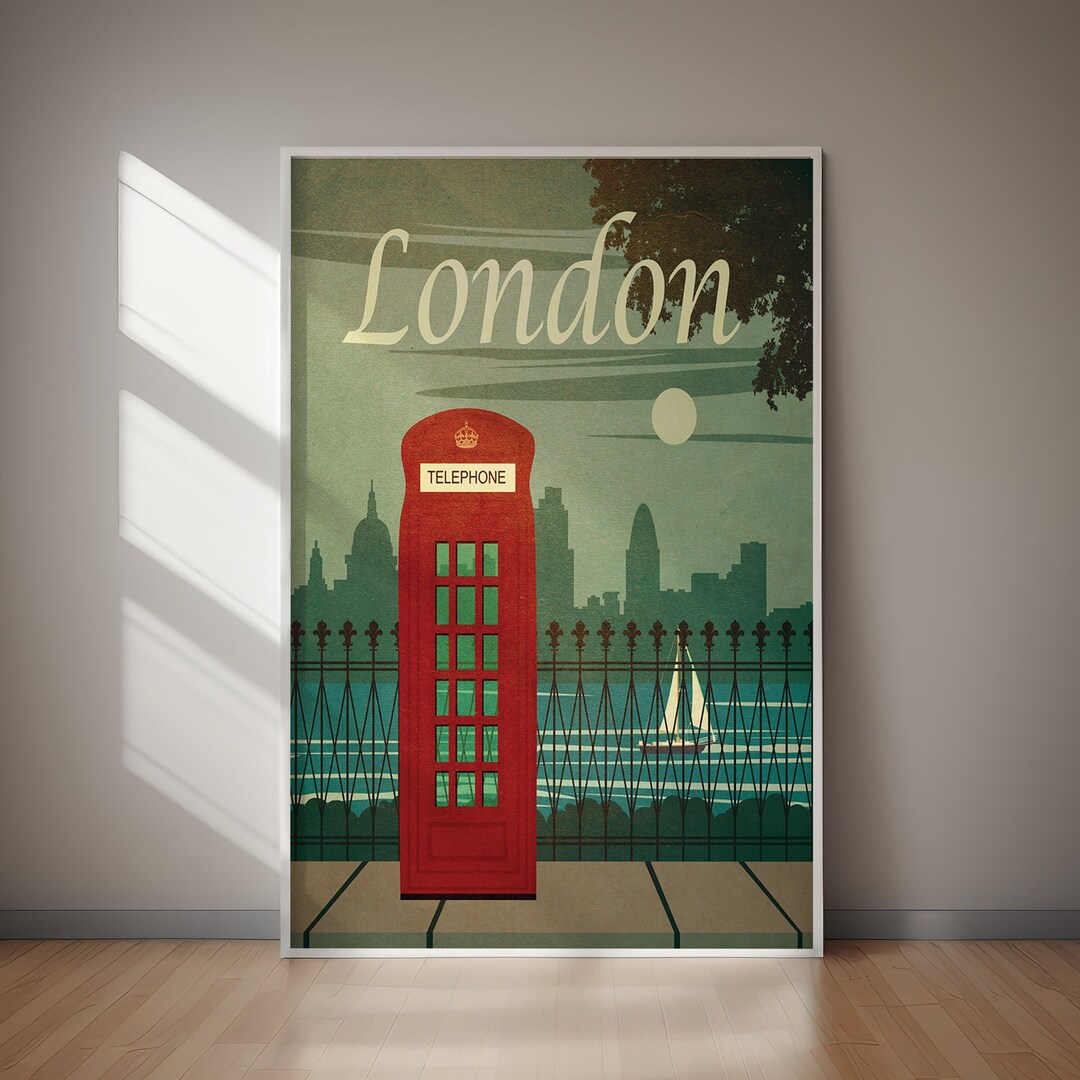 Printable LONDON Poster, Classic Print, Digital Download, Instant ...