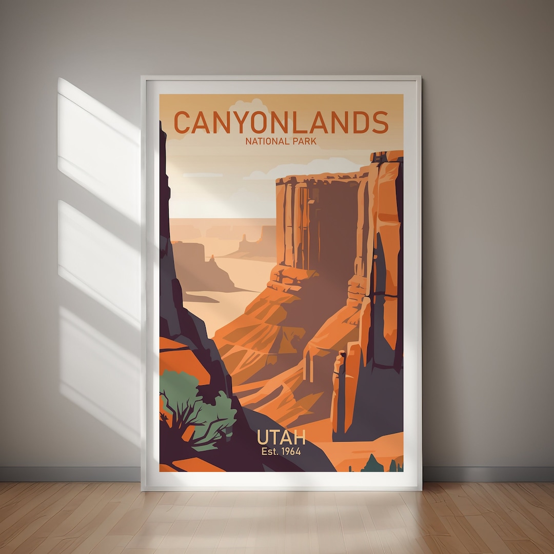 CANYONLANDS National Park PRINTABLE Poster, Travel Print, Printable Art ...