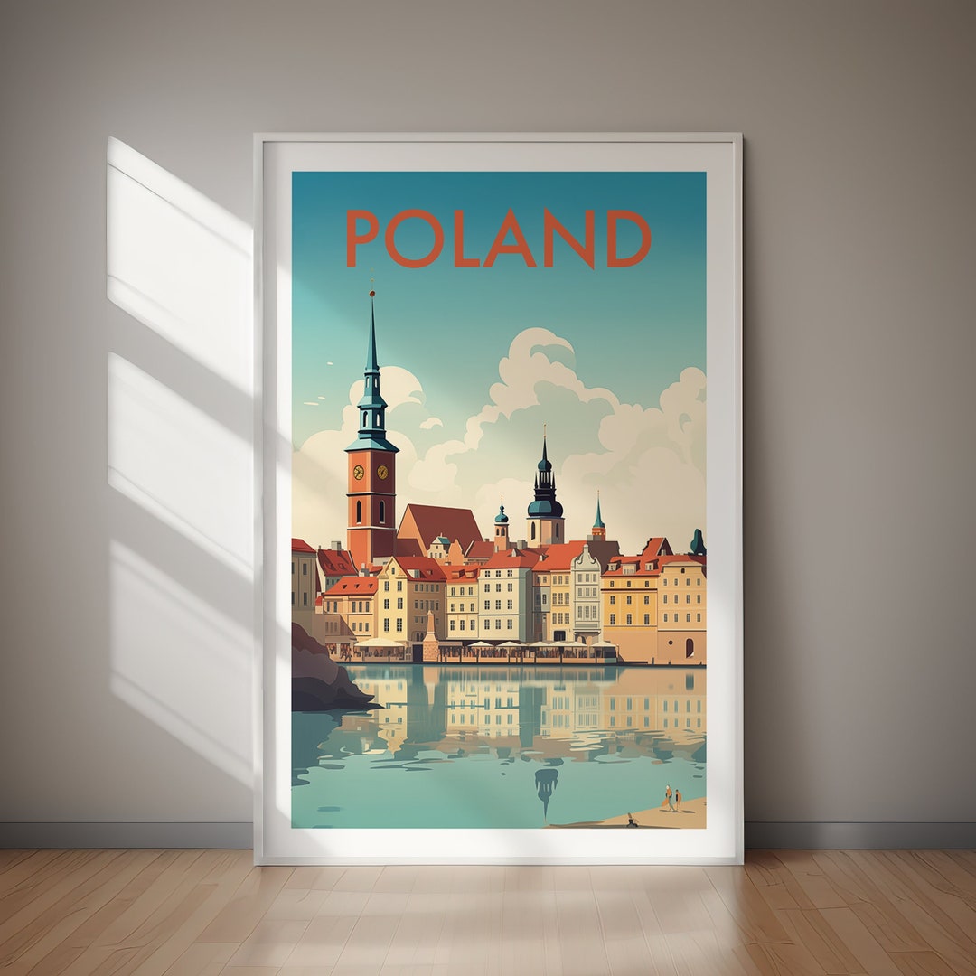 POLAND Printable Poster, Travel Art, Poster Print, Digital Art, Wall ...