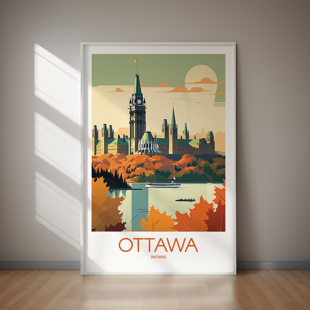 OTTAWA PRINTABLE Poster, Travel Art, Poster Print, Digital Art, Wall ...