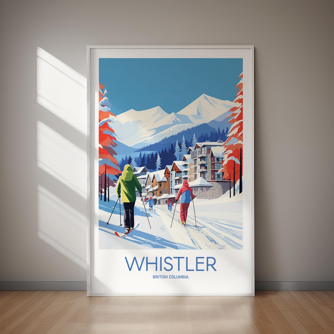WHISTLER PRINTABLE Poster, Digital Download, Wall Art, Wanderlust ...