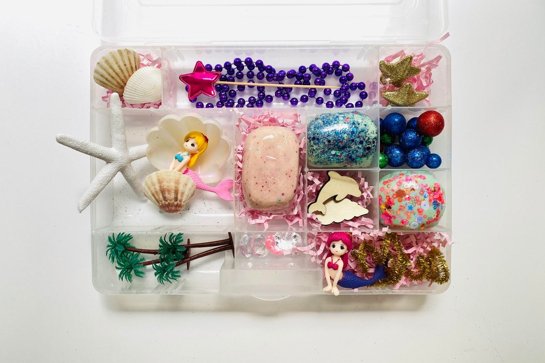 Customizable Play Dough Box, on the Go Play, Birthday Present ...