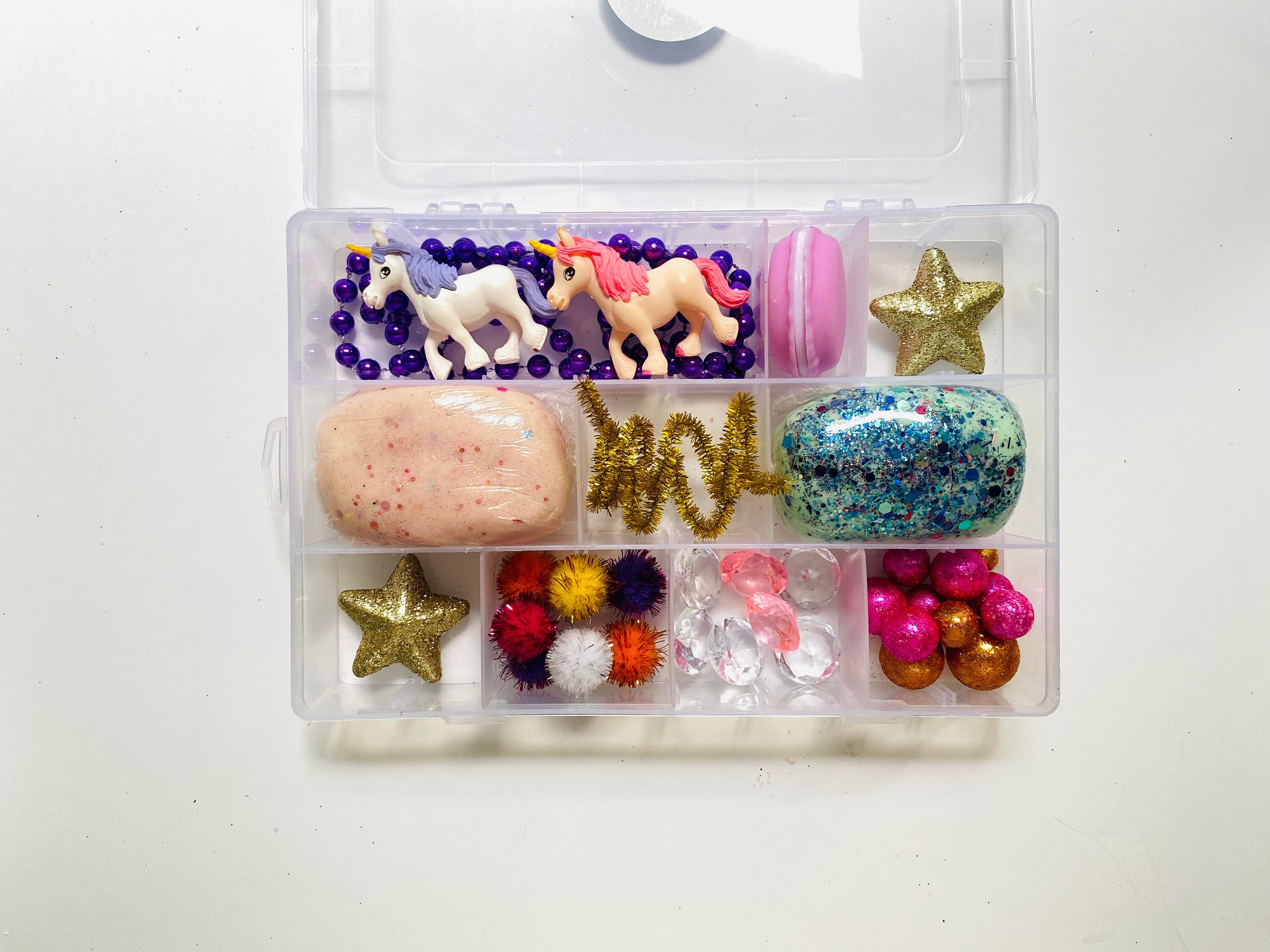 Customizable Play Dough Box on the Go Play Birthday Present - Etsy